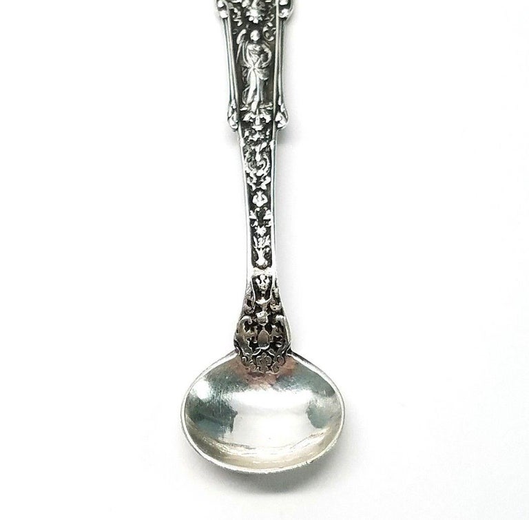 Gorham Coligni Sterling Silver Salt Spoon, No Monogram at 1stDibs