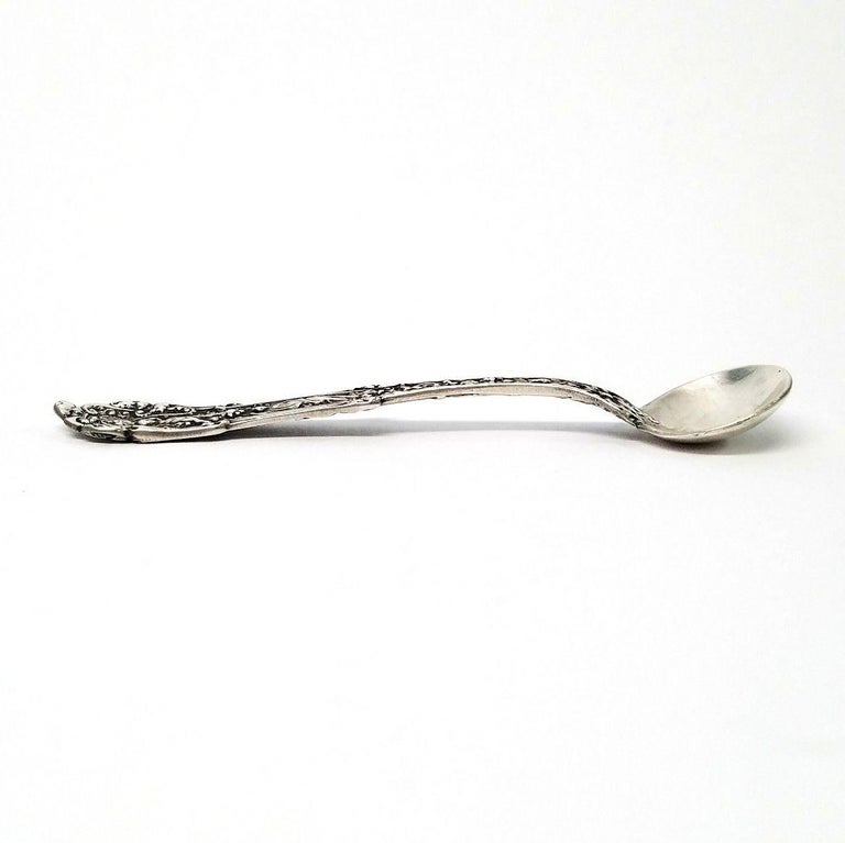 Gorham Coligni Sterling Silver Salt Spoon, No Monogram at 1stDibs