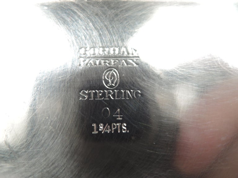 Gorham Fairfax Art Deco Sterling Silver Coffee and Tea Set on Tray For ...