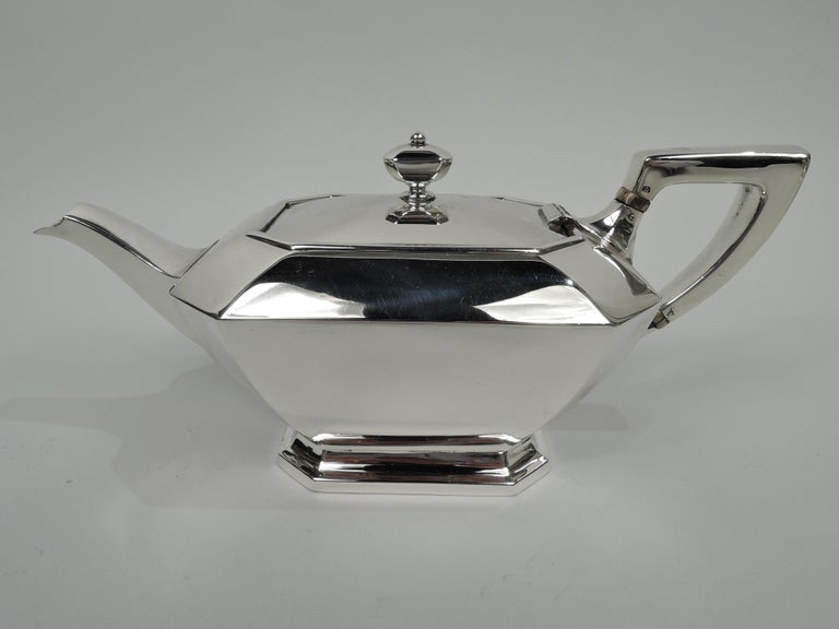 Gorham Fairfax Art Deco Sterling Silver Coffee and Tea Set on Tray For ...