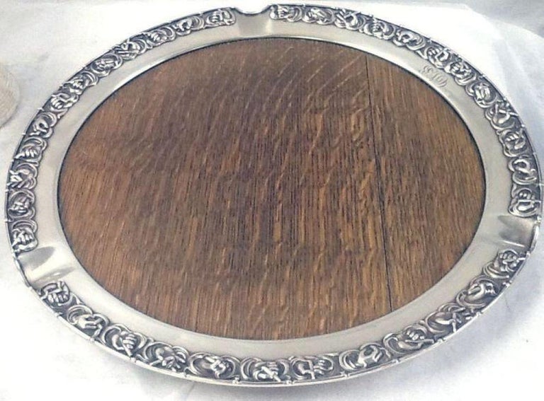Gorham Rare Sterling Silver Smoking Set For Sale at 1stDibs