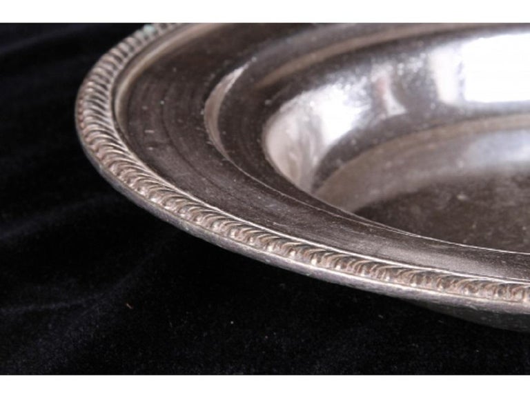 Gorham Silver Soldered Plate with Carlyle Hotel Logo, circa 1930 For ...