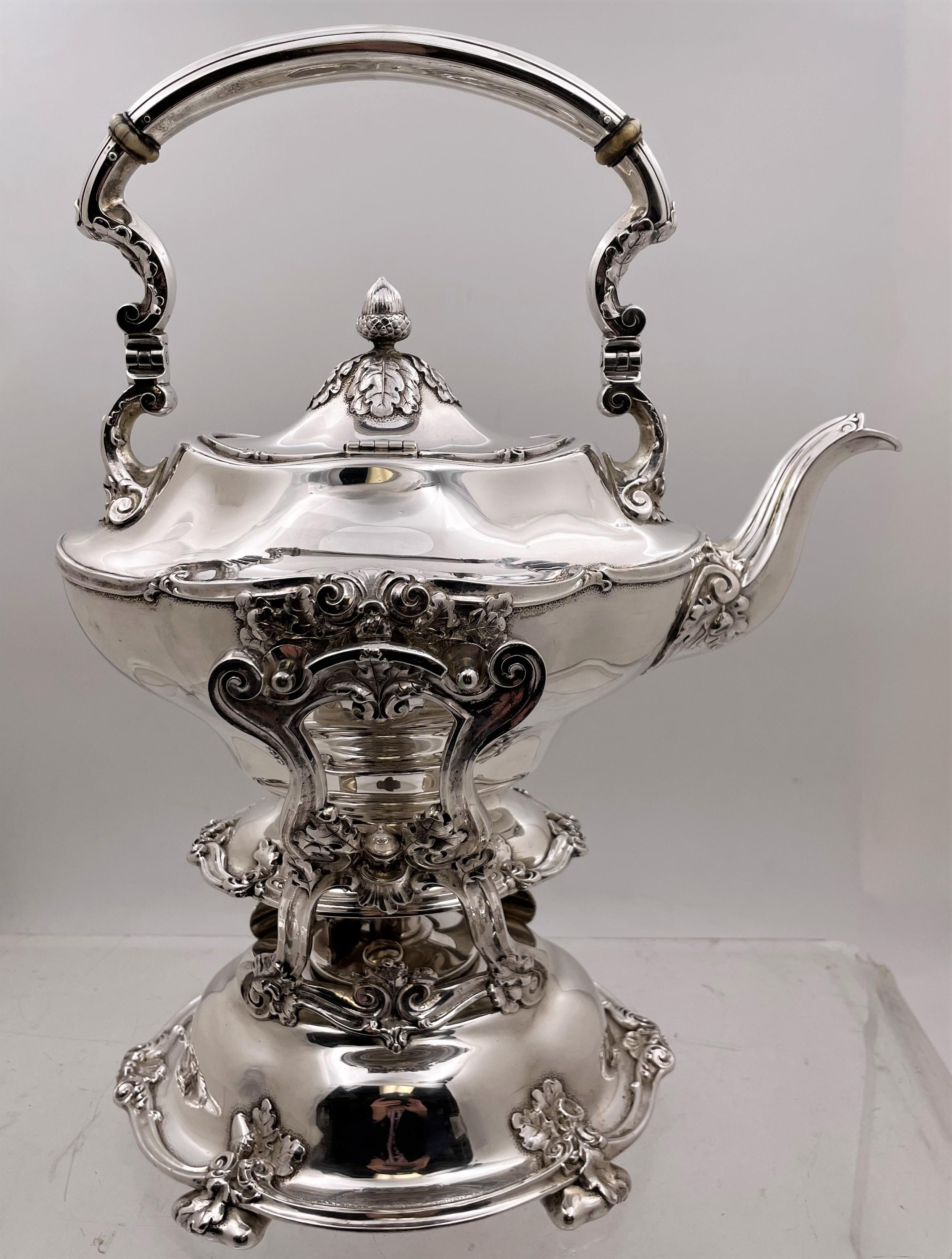 Gorham Sterling Silver 1905 Royal Oak 6-Piece Tea and Coffee Set Art ...