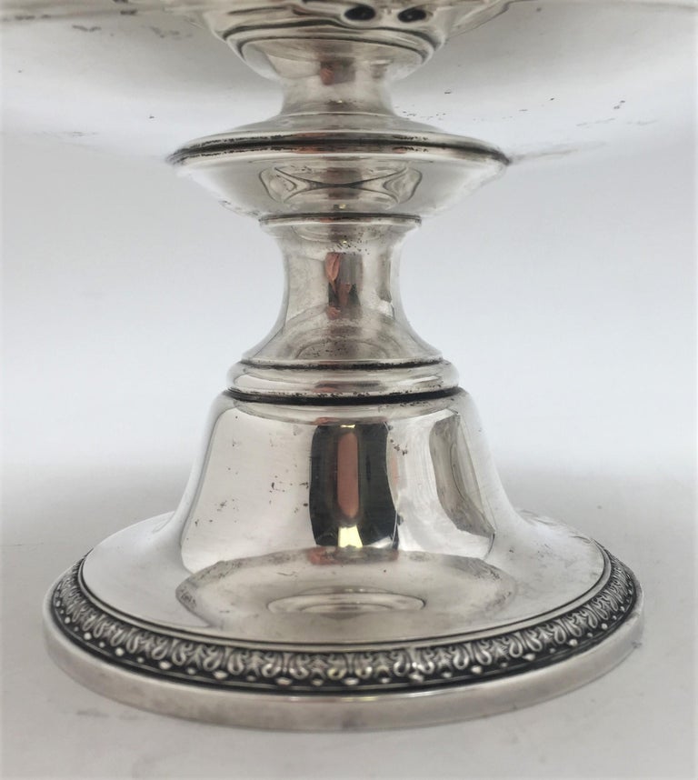 Gorham Sterling Silver Pair of 1926 Tazzas Compotes Dishes in Gregorian ...