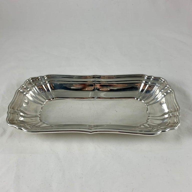 Gorham Sterling Silver Paneled Rectangular Celery or Relish Tray, circa ...