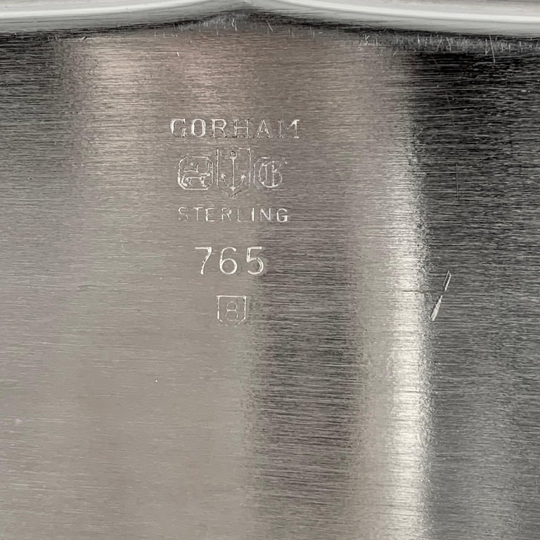 Gorham Sterling Silver Paneled Rectangular Celery or Relish Tray, circa ...