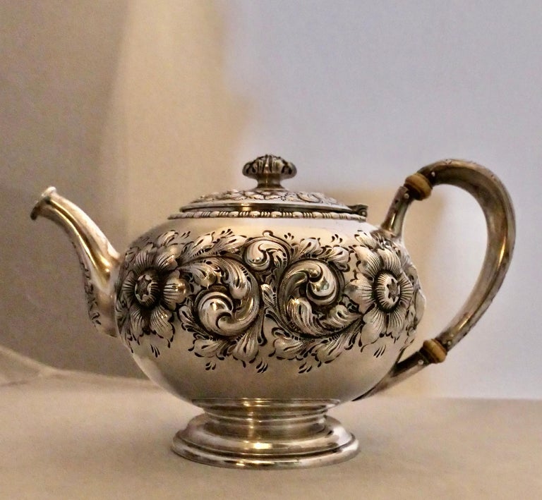 Gorham Sterling Tea Set For Sale at 1stDibs