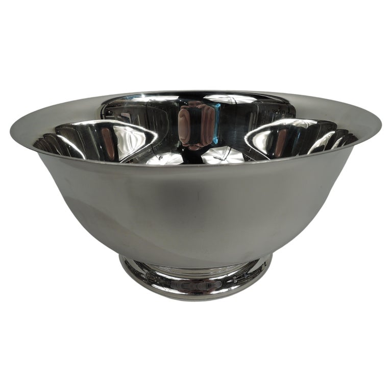 Gorham Traditional American Sterling Silver Revere Bowl For Sale at 1stDibs