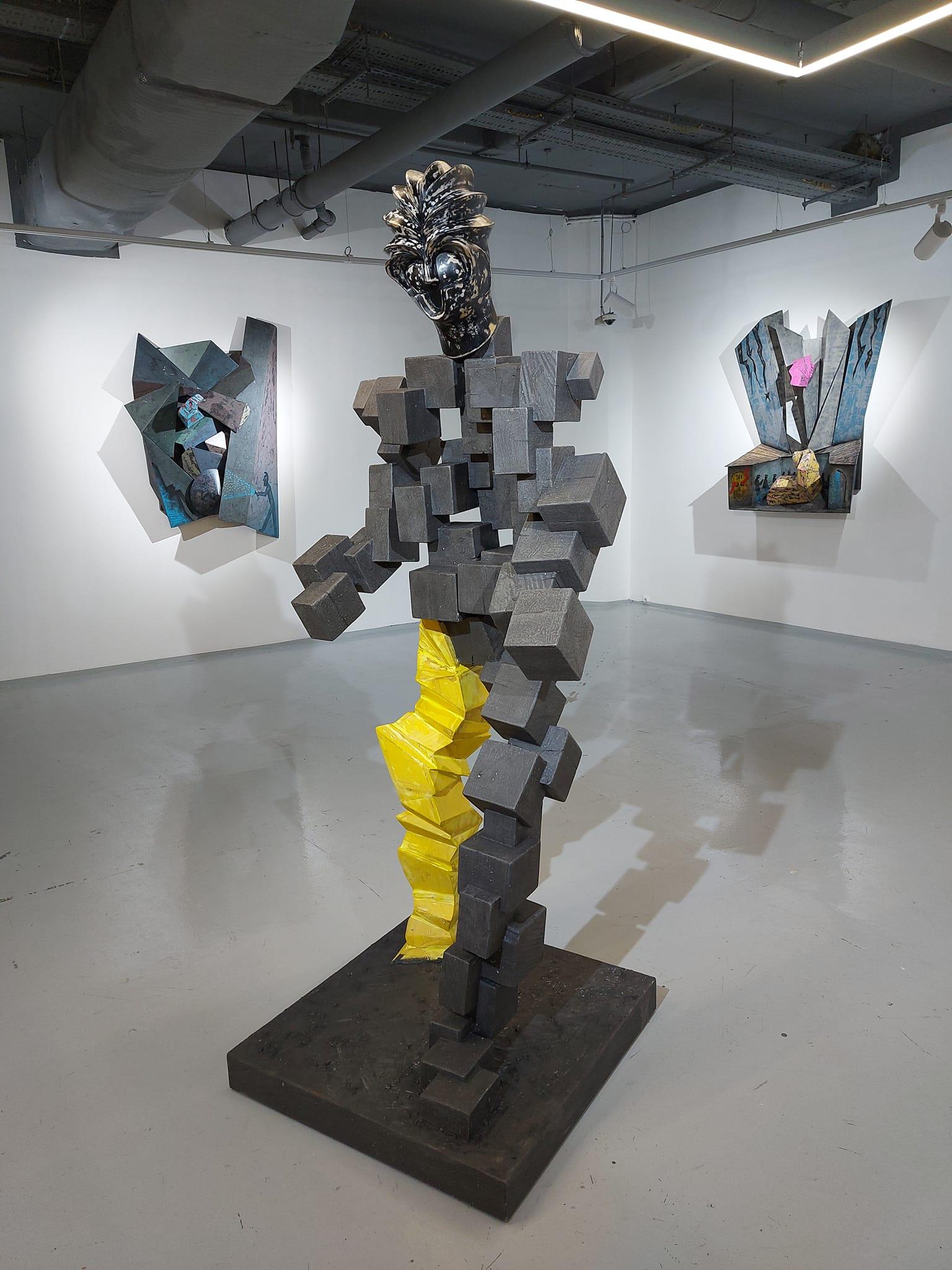 Gosha Ostretsov - "Official HII" Sculpture 79" x 35.5" x 35.5" inch by ...
