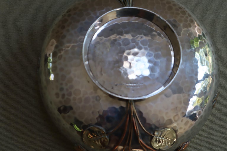 Gotham USA Aesthetic Movement Sterling Mixed Metal Bowl Japanese ...