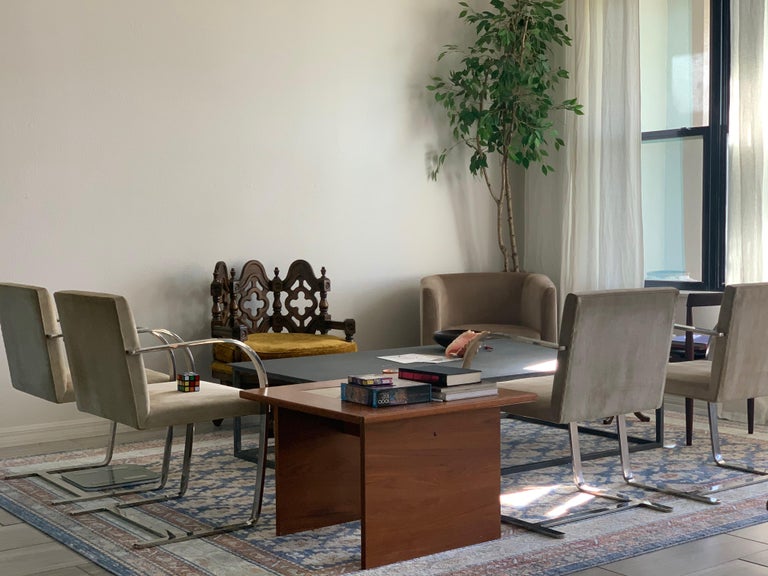 Gothic American Parlor Chair For Sale at 1stDibs