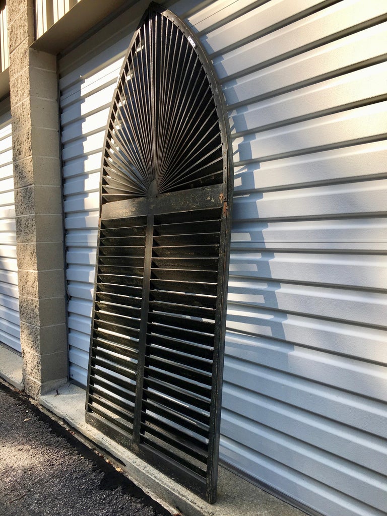 Gothic Arch Window Shutter For Sale at 1stDibs | gothic shutters ...