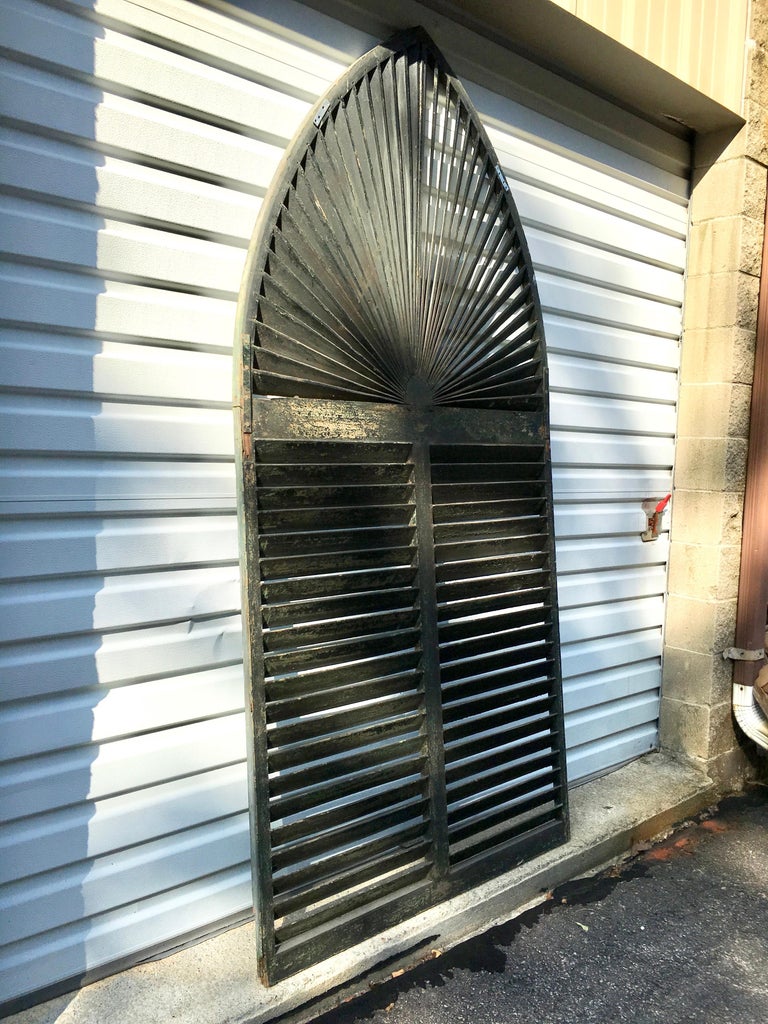 Gothic Arch Window Shutter For Sale at 1stDibs | gothic shutters ...