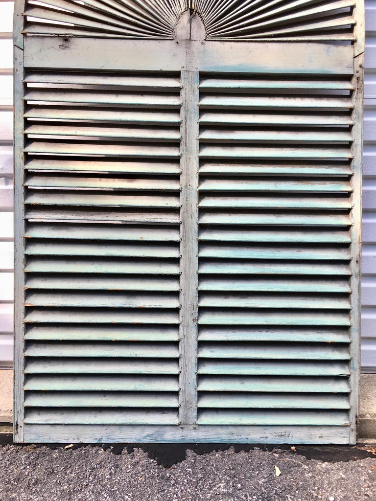Gothic Arch Window Shutter For Sale at 1stDibs | gothic shutters ...