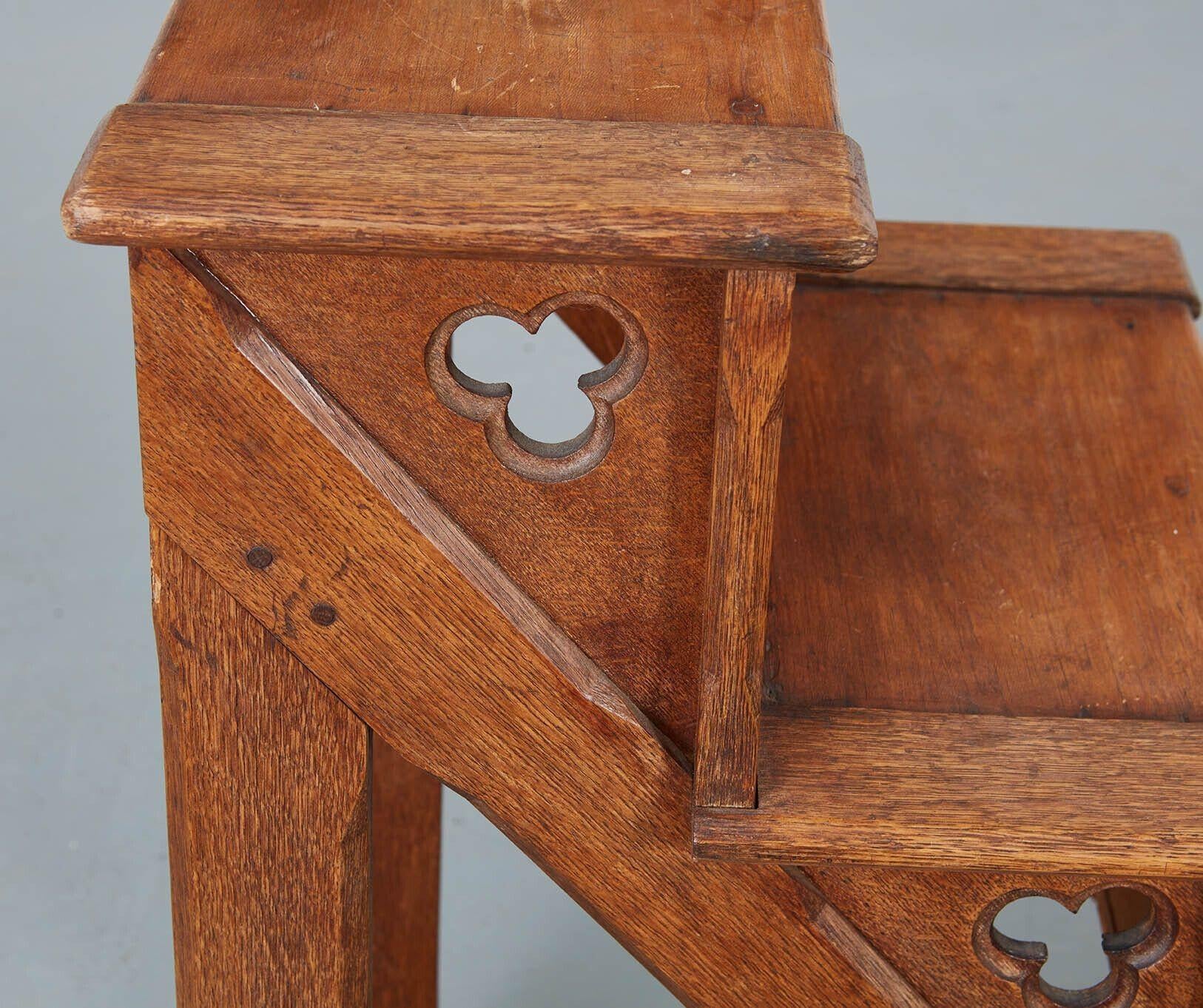 Gothic Library Steps at 1stDibs