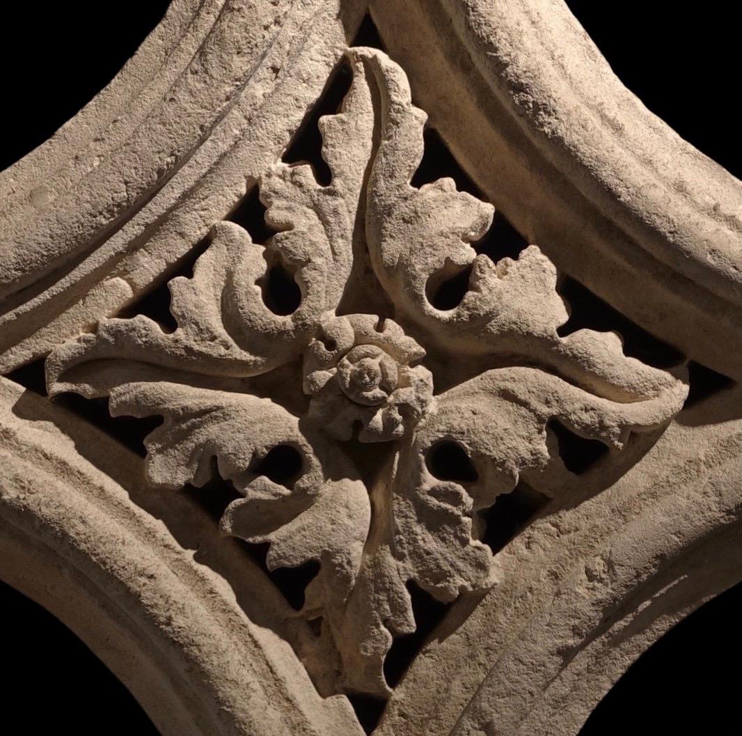 Gothic Limestone Balustrade at 1stDibs