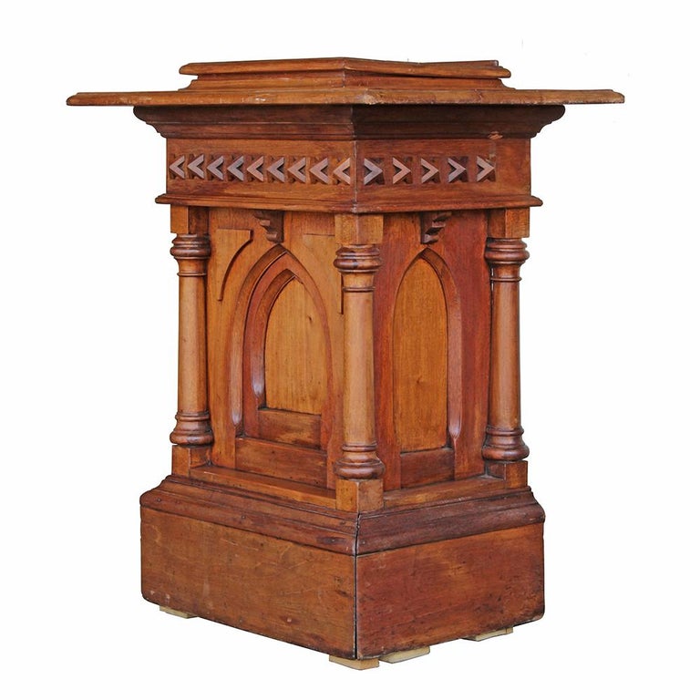 Gothic Revival Church Podium at 1stDibs