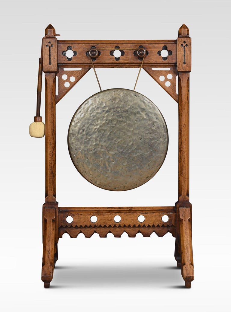 Gothic Revival Dinner Gong at 1stDibs