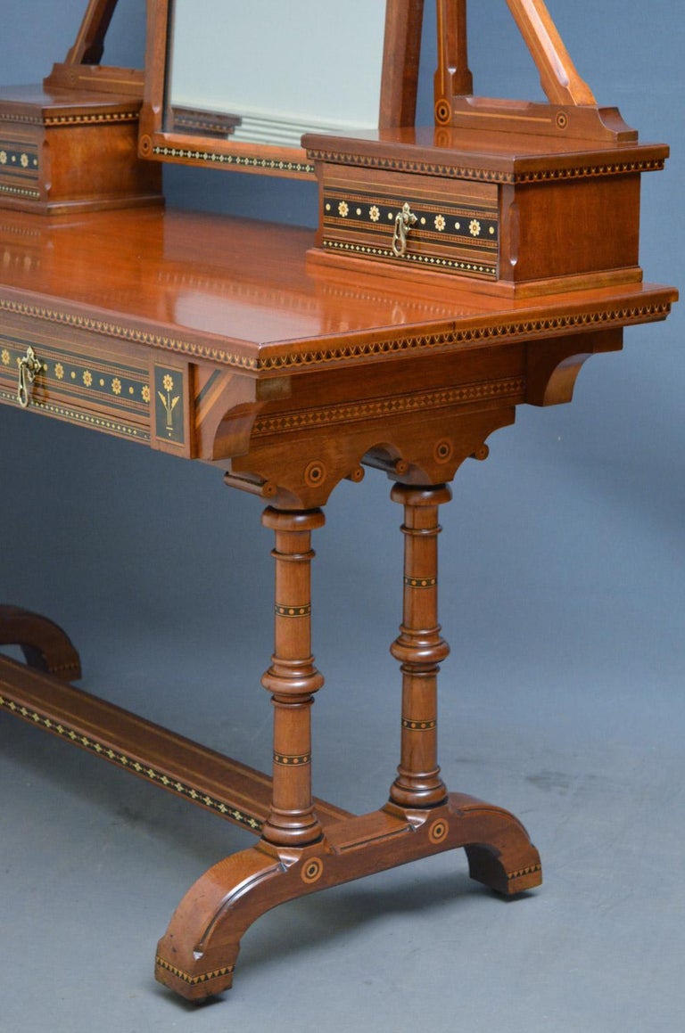 Gothic Revival Dressing Table For Sale at 1stDibs