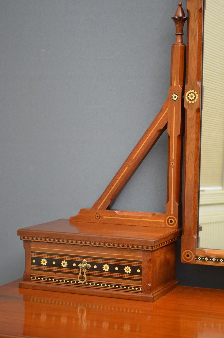 Gothic Revival Dressing Table For Sale at 1stDibs