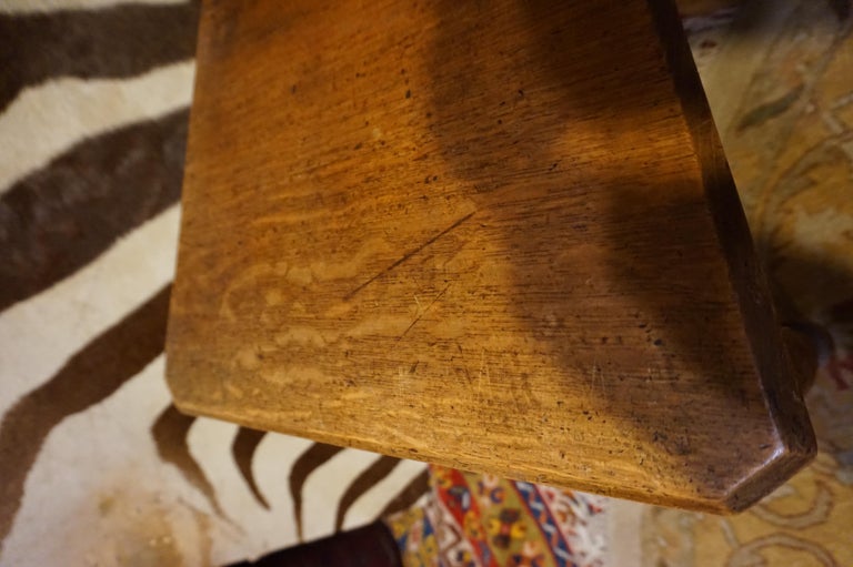 Gothic Revival English Solid Oak Singular Hand Carved Occasional Chair ...