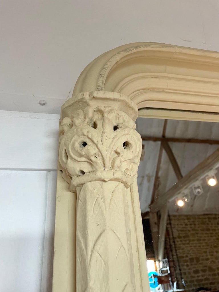 Gothic Revival Stunning Huge Mirror For Sale at 1stDibs