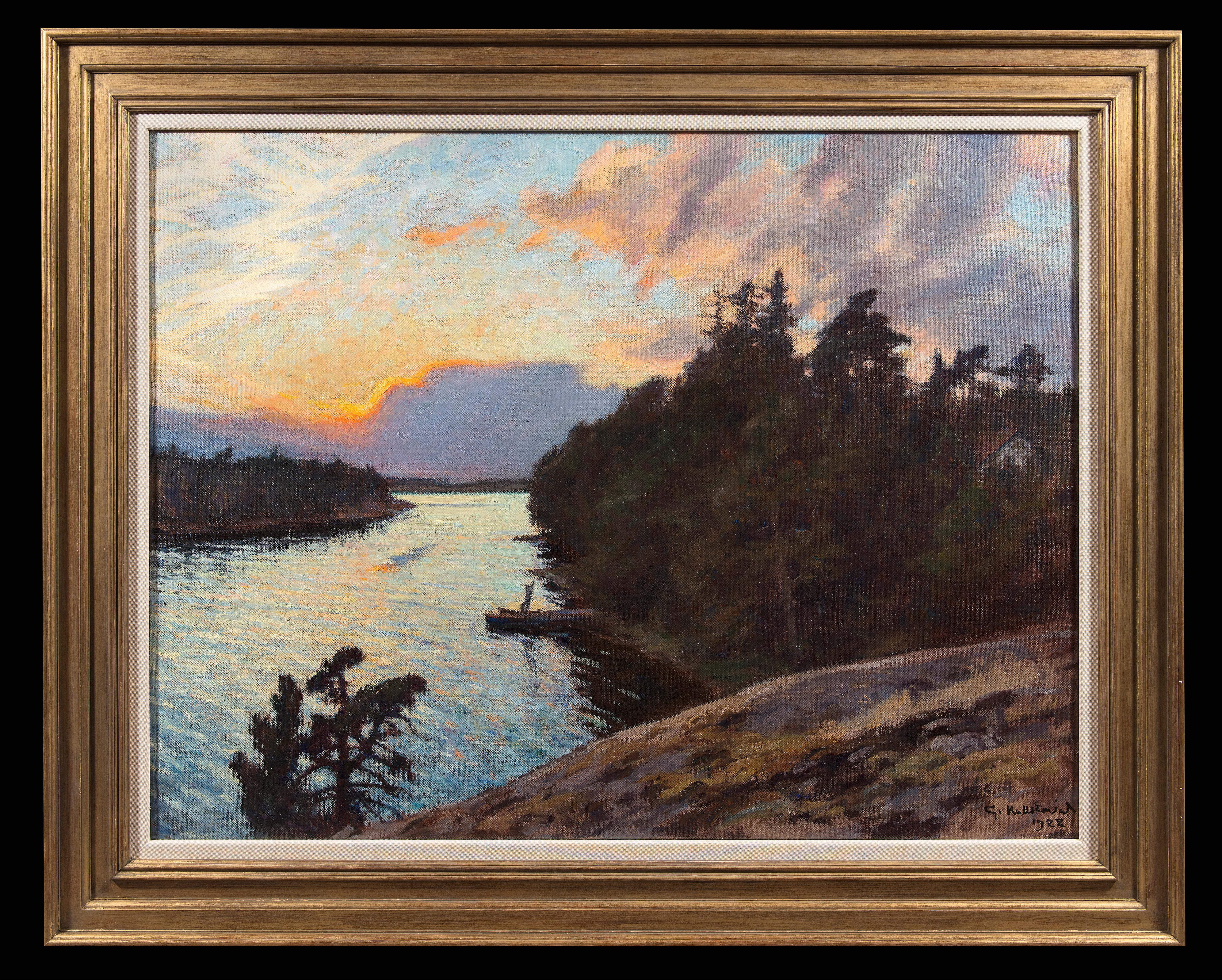 Ulpiano Checa y Sanz - "Venice Canal", 19th Century Oil on Canvas by ...