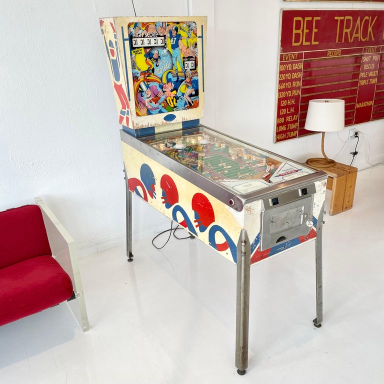 Gottlieb's Pro Football Pinball Arcade Game 1973 at 1stDibs | football ...
