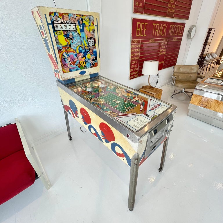 Gottlieb's Pro Football Pinball Arcade Game 1973 at 1stDibs | football ...