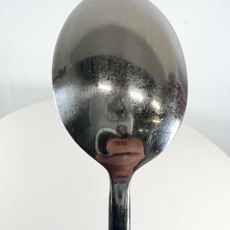 Gourmet Settings Sculptural Modern Treble Clef Spoon Stainless Flatware ...