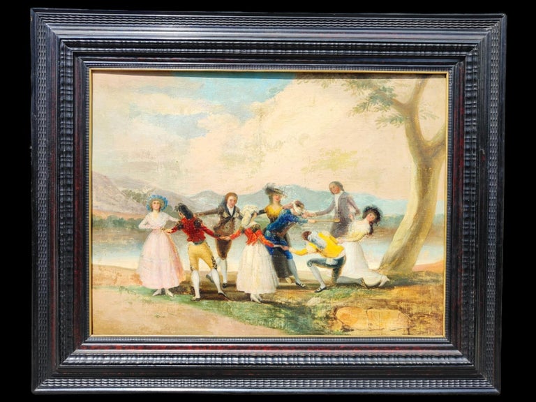 Goya Oil on Canvas from 18th Century For Sale at 1stDibs