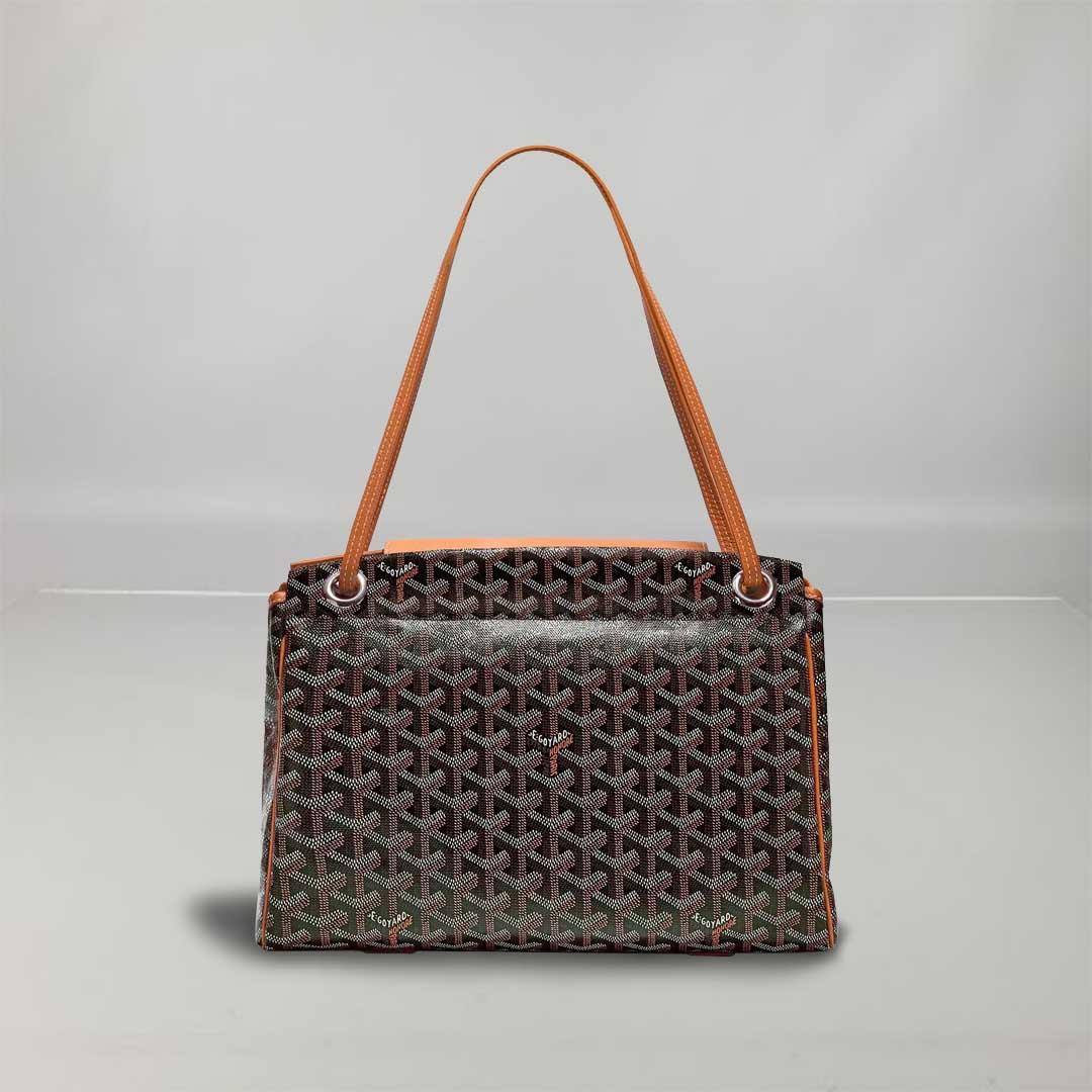 Goyard Black and Tan Rouette PM bag For Sale at 1stDibs | goyard ...