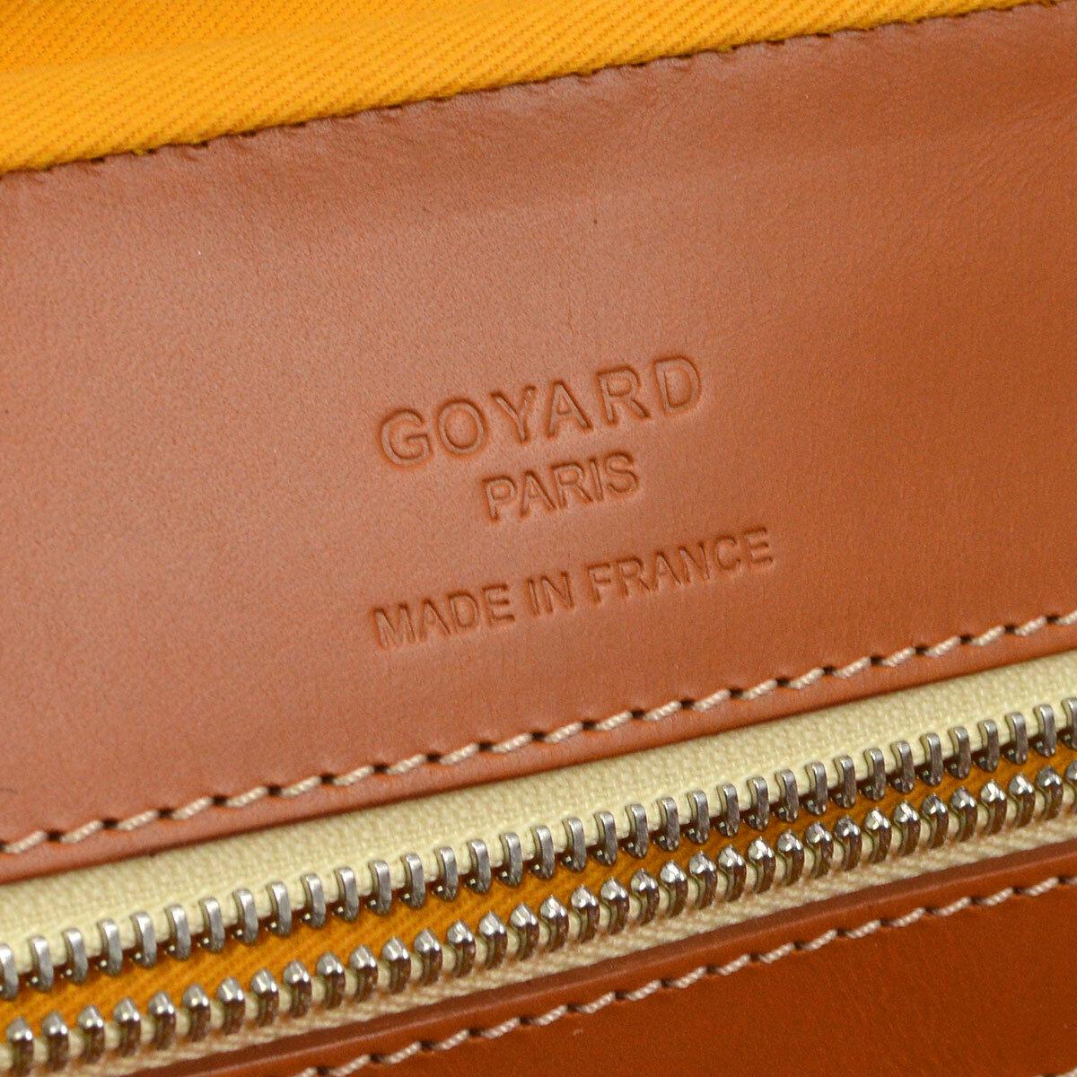 Goyard Black Monogram Weekend Duffle Men's Women's Top Handle Tote ...