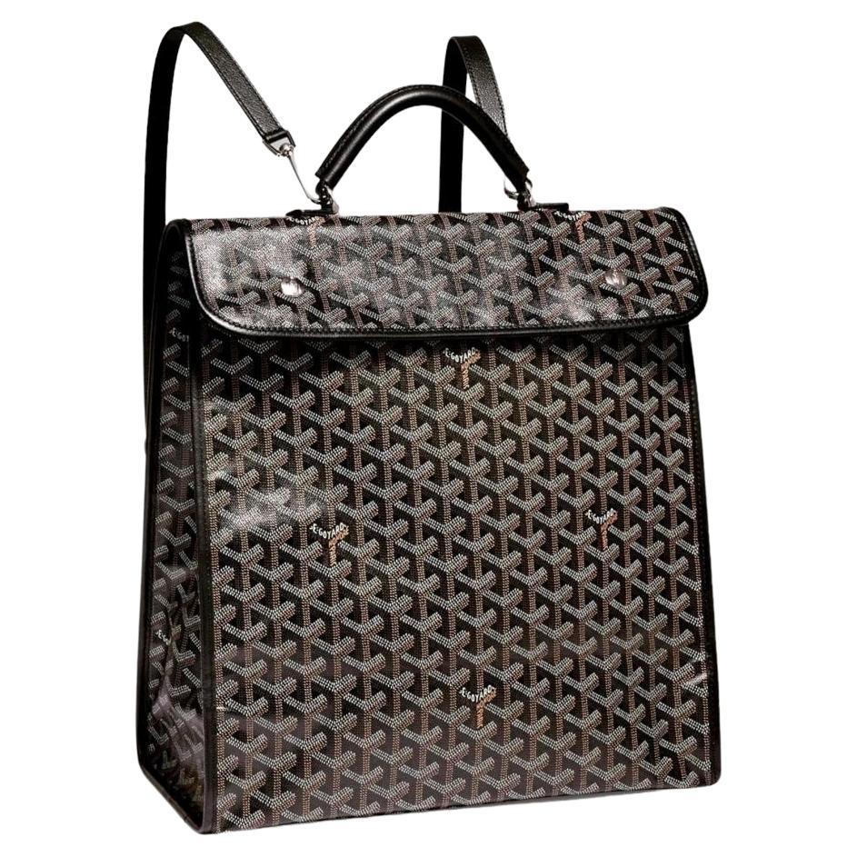 Goyard Alpin Coated Canvas Mini Backpack Burgundy For Sale at 1stDibs ...