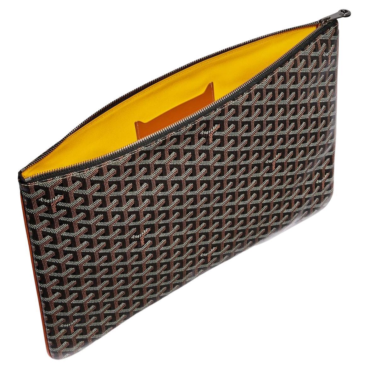 Goyard Universal Companion Portfolio / Briefcase Black / Brown New For ...