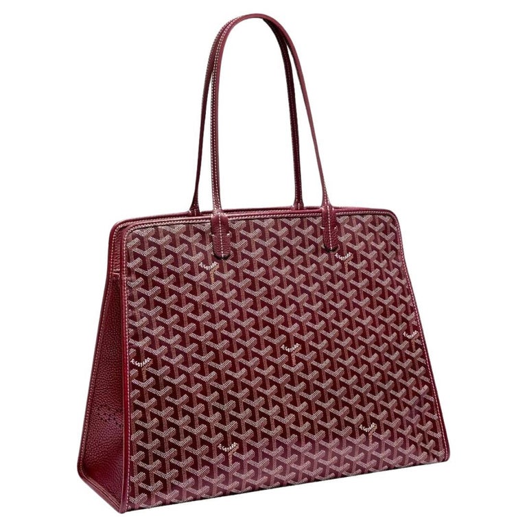 Goyard Burgundy Hardy PM Bag For Sale at 1stDibs