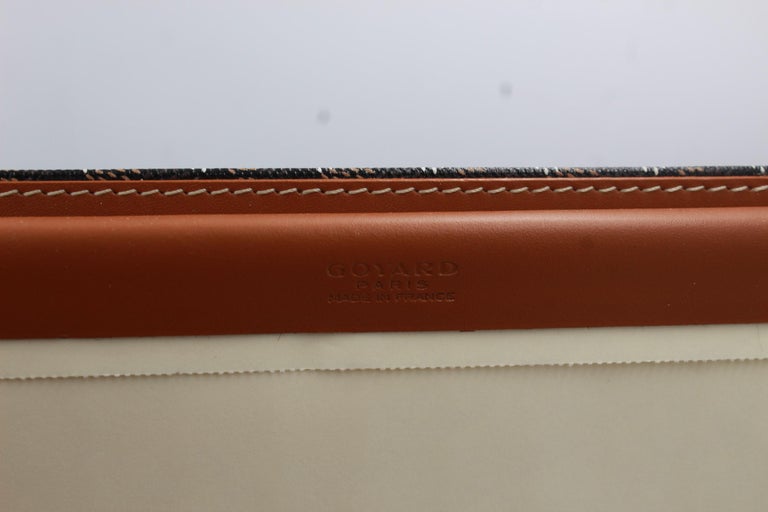 Goyard Clutch Doocumet Notebook Holder in Monogram Canvas at 1stDibs ...