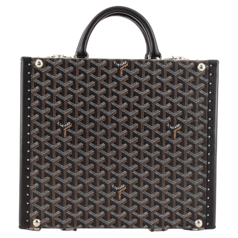 Goyard Goyardine Jewelry Box Coated Canvas and Leather For Sale at 1stDibs
