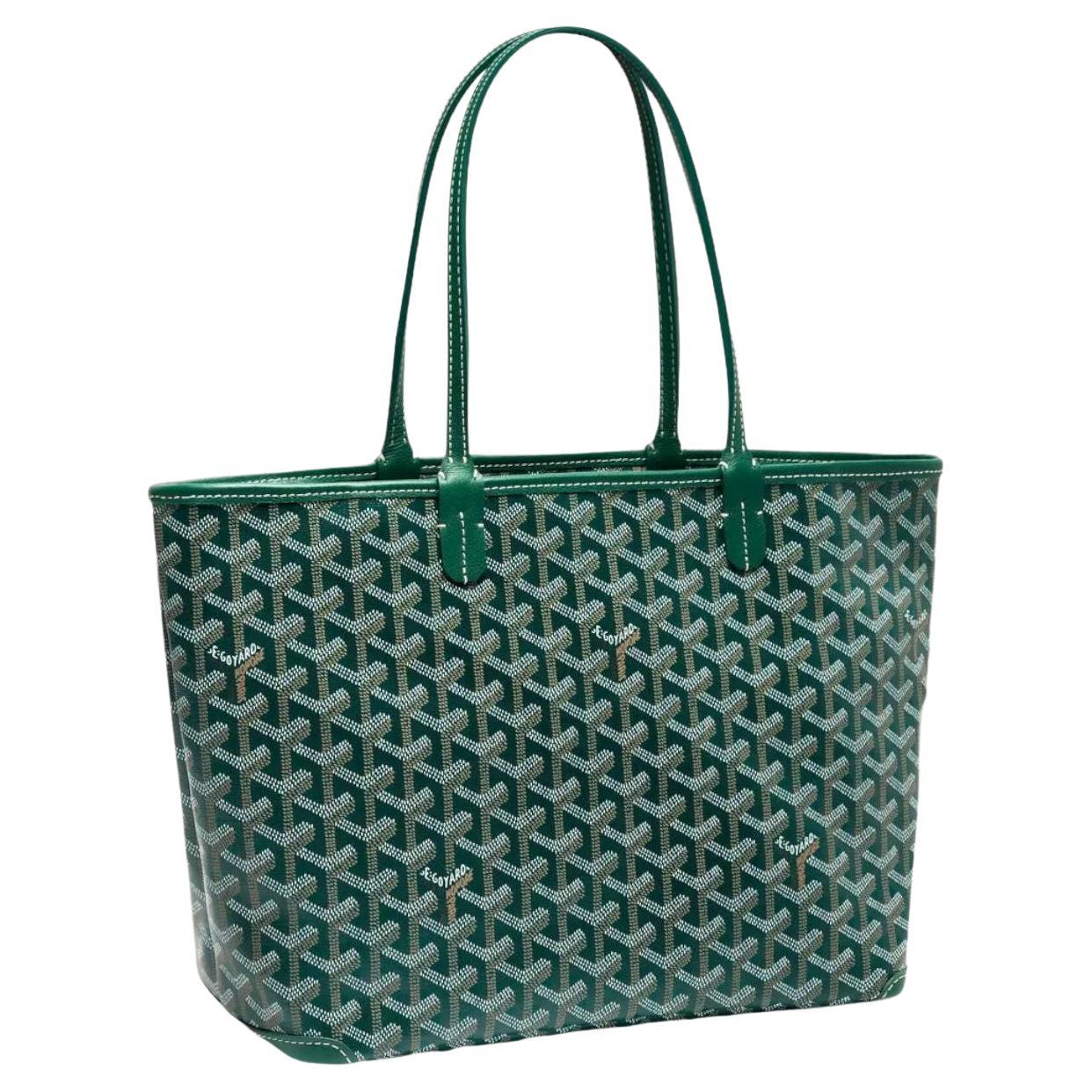 Spannende Goyard Tasche Grun Bild