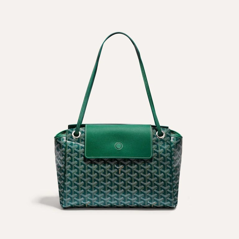 Spannende Goyard Tasche Grun Bild