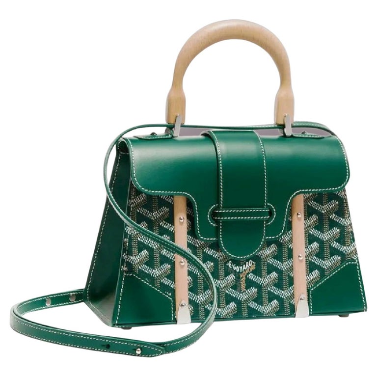 Goyard Green Saïgon Structuré Mini Bag For Sale at 1stDibs