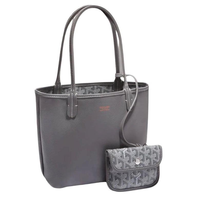 Goyard Grey Anjou Mini bag For Sale at 1stDibs