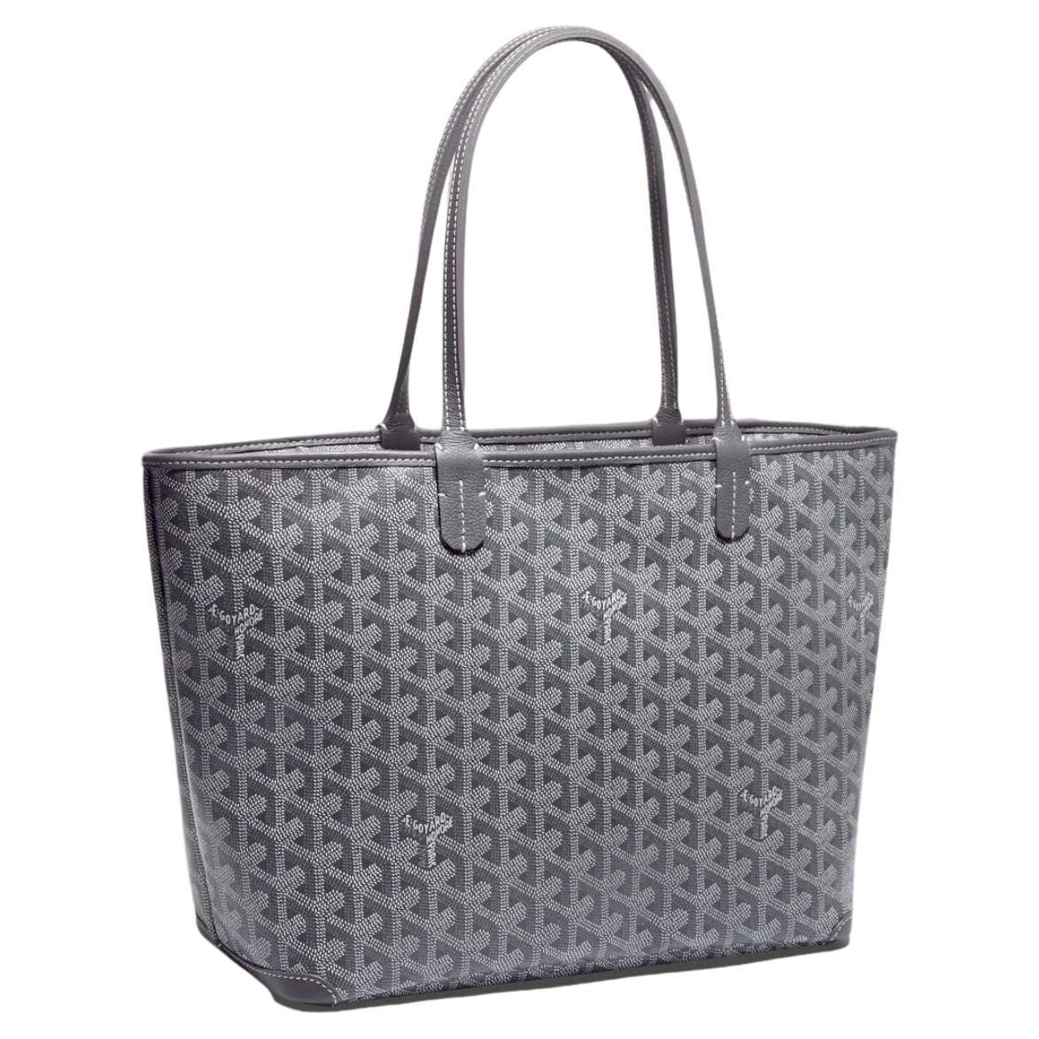 Goyard Grey Artois PM Bag For Sale at 1stDibs