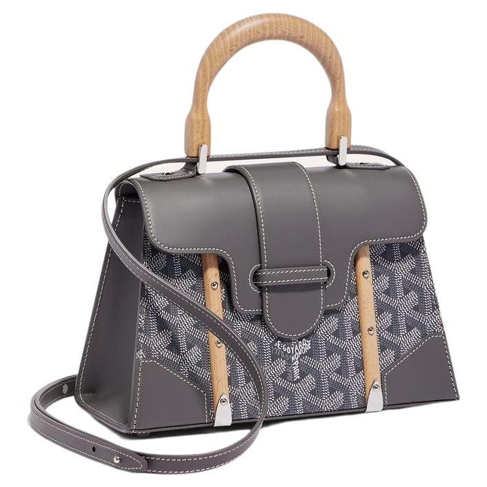 Goyard Customized Grey 'Butterflies' Monogram St Louis PM Bag at ...