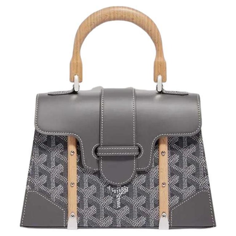 Goyard Grey Saïgon Structuré Mini Bag For Sale at 1stDibs