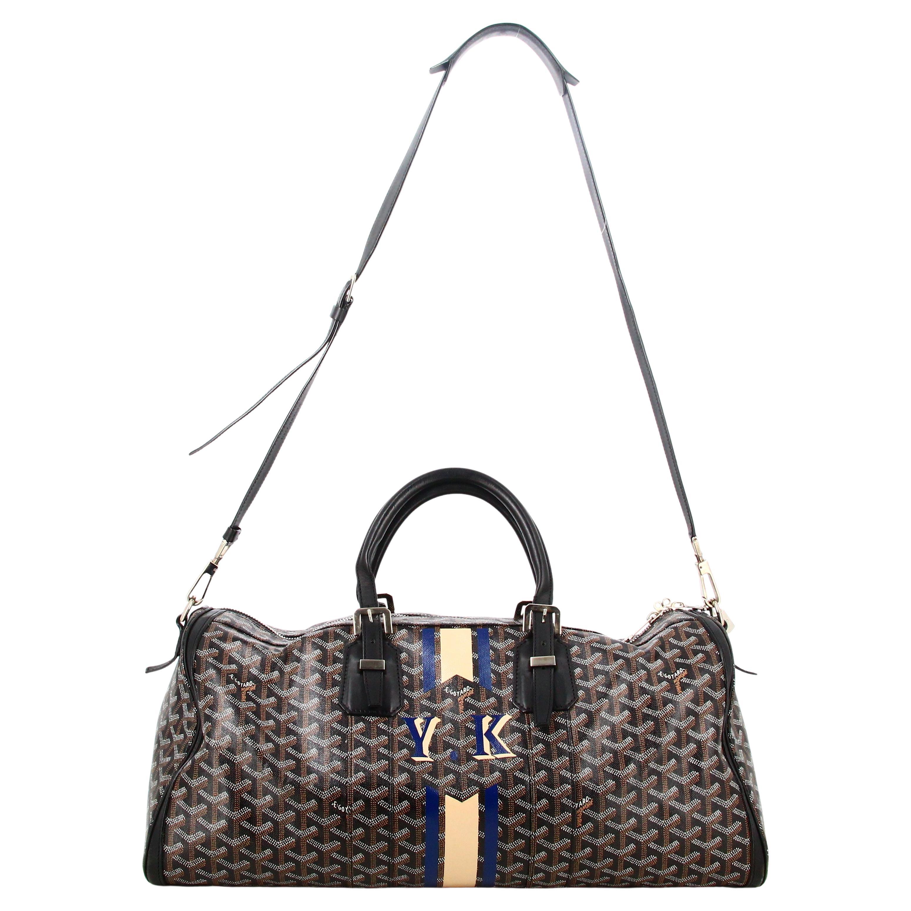 Goyard Monogram Canvas Travel Bag For Sale at 1stDibs