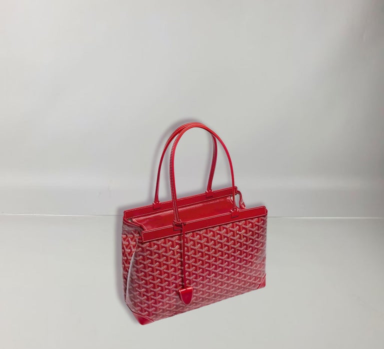 Goyard Red Bellechasse Biaude PM Bag For Sale at 1stDibs