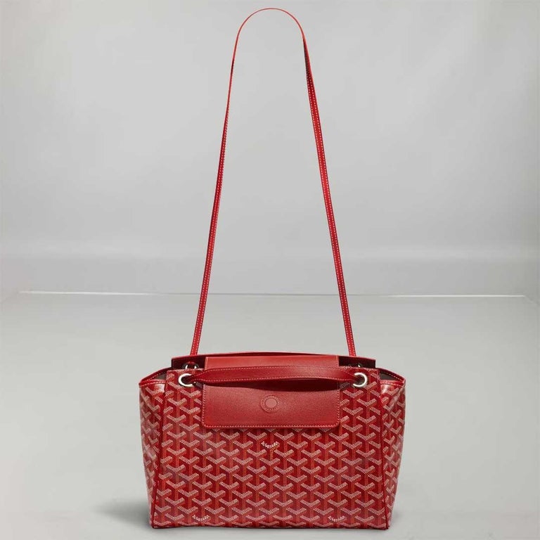 Goyard Red Rouette PM Bag For Sale at 1stDibs