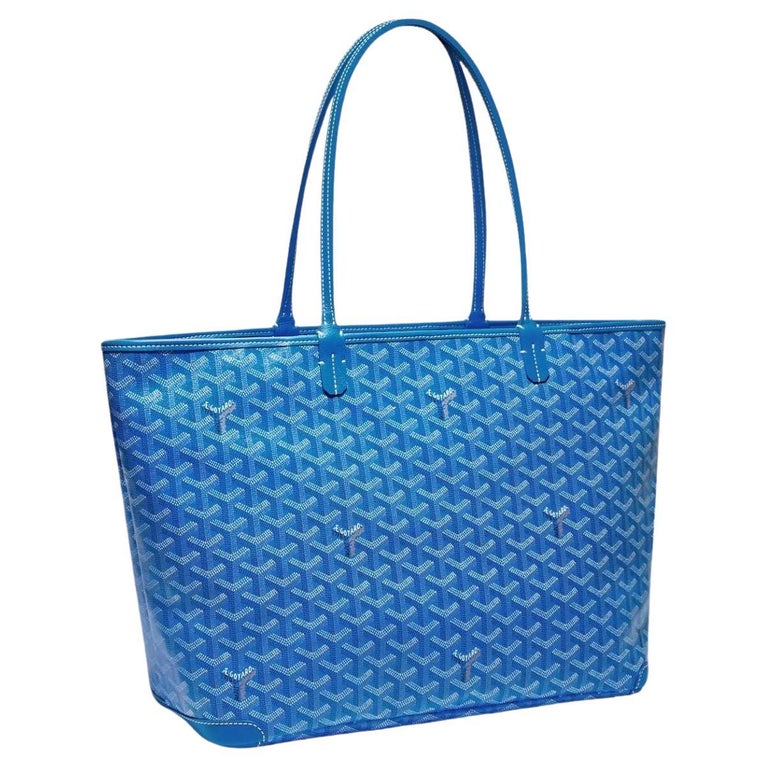 Goyard Sky Blue Artois MM bag For Sale at 1stDibs
