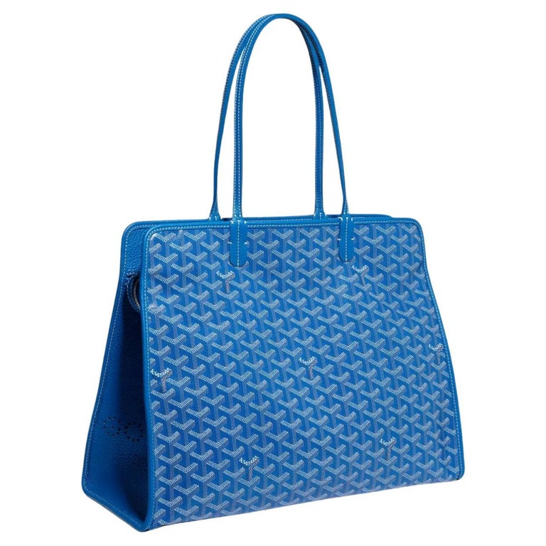 Goyard Sky Blue Hardy PM Bag For Sale at 1stDibs